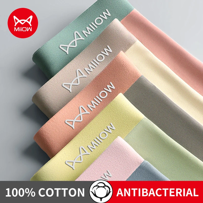 MiiOW 3Pcs Nylon Breathable Men's Panties Seamless Drying Men Underwear ...