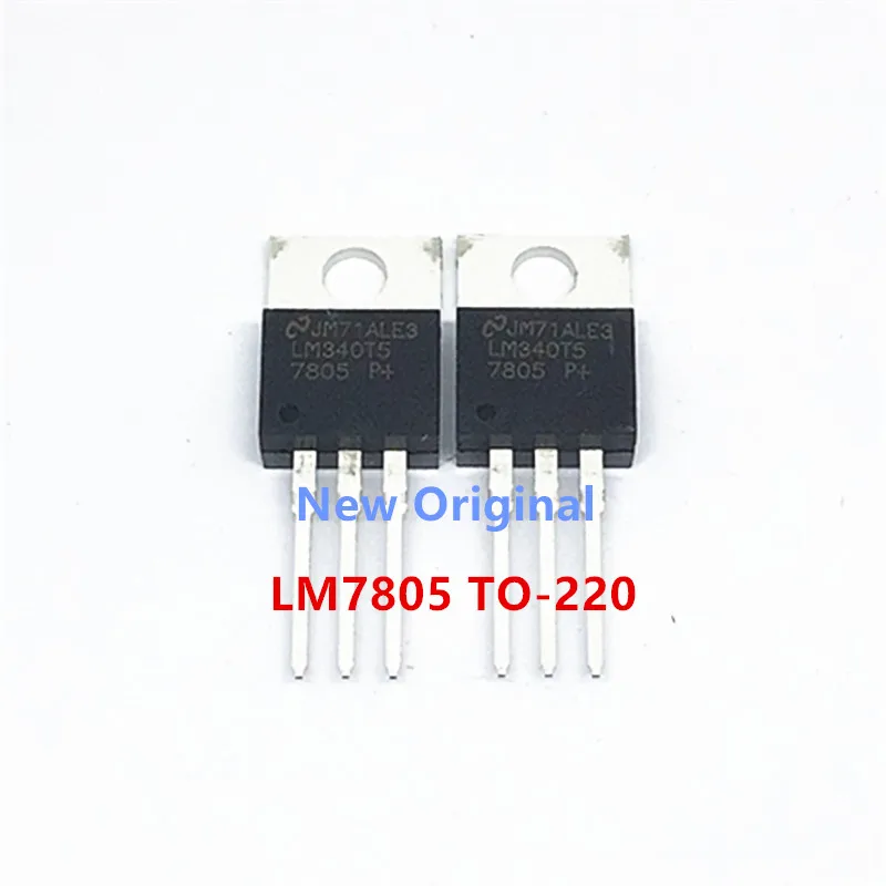 10-Uds-lote-LM7805CV-LM7805-TO220-7809-LM7809CV-LM7809-TO-220-Chipset ...