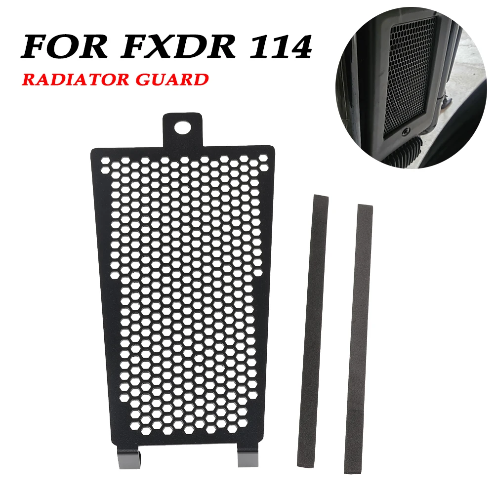 Motorcycle-Radiator-Guard-Protector-Oil-Cooler-Grille-Cover-For-Harley ...