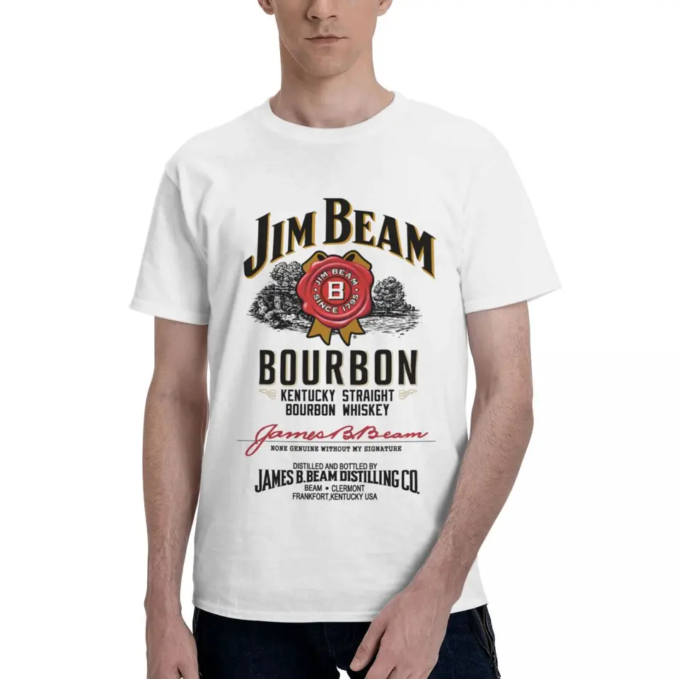 Camiseta De Jim Beam Hochwertiger Bourbon Whiskey & Craft Spirits