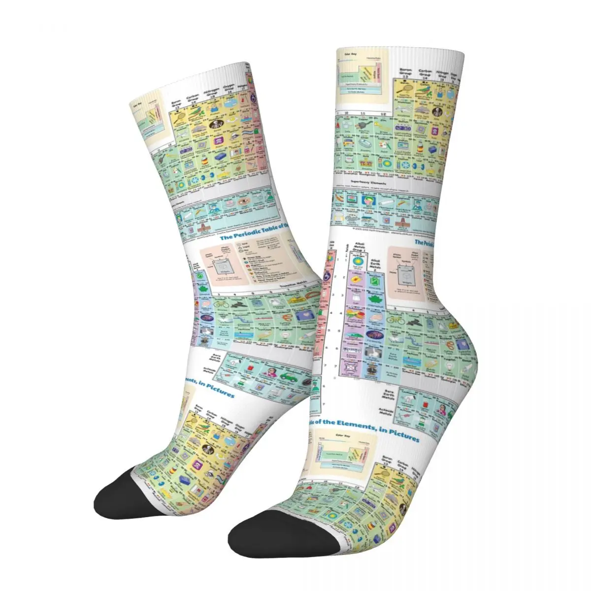The-Periodic-Table-Of-The-Elements-In-Picture-Socks-High-Quality ...