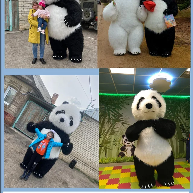 Realistic Panda Costume