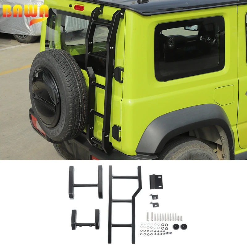 Bawa Car Rear Door Ladder For Suzuki Jimny 2019 2020 2021 2022 Jb74 ...