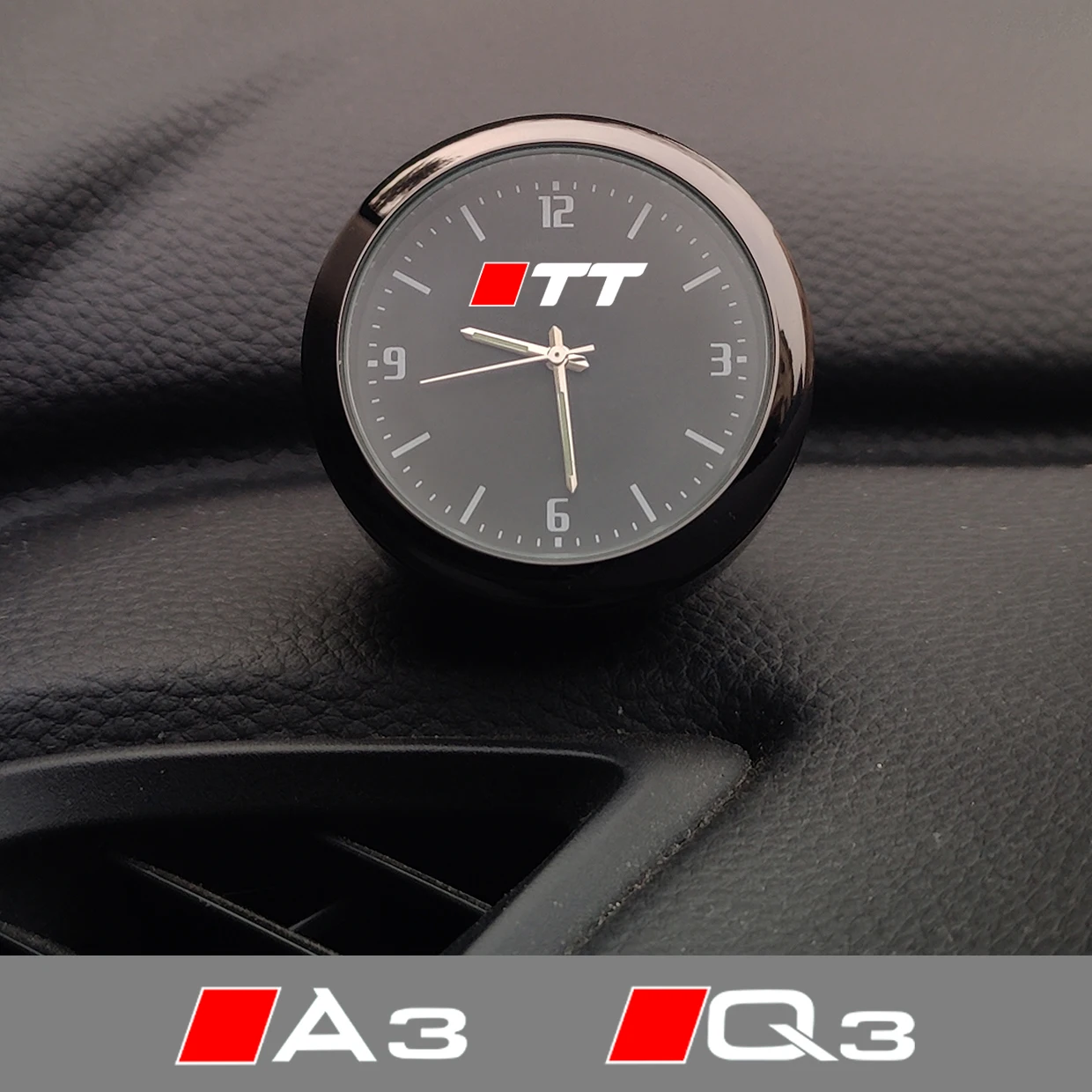 Car Decoration Clock Watch For Audi A1 A2 A3 A4 A5 A6 A7 A8 Q2 Q3 Q5 Q7 ...