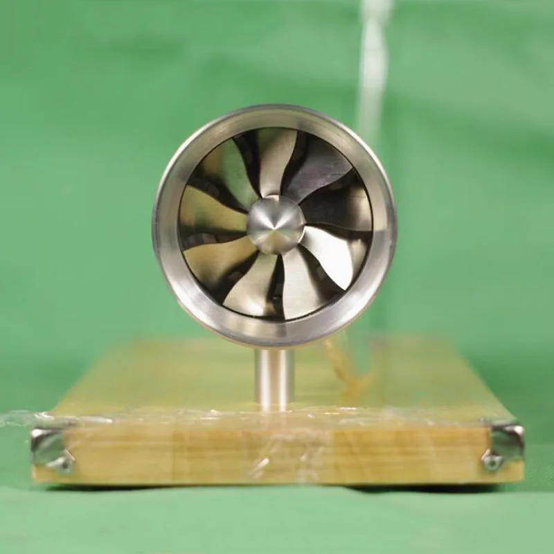 Mini Steam Turbine/Alcohol Firewood Waste Turbine Engine Generator ...