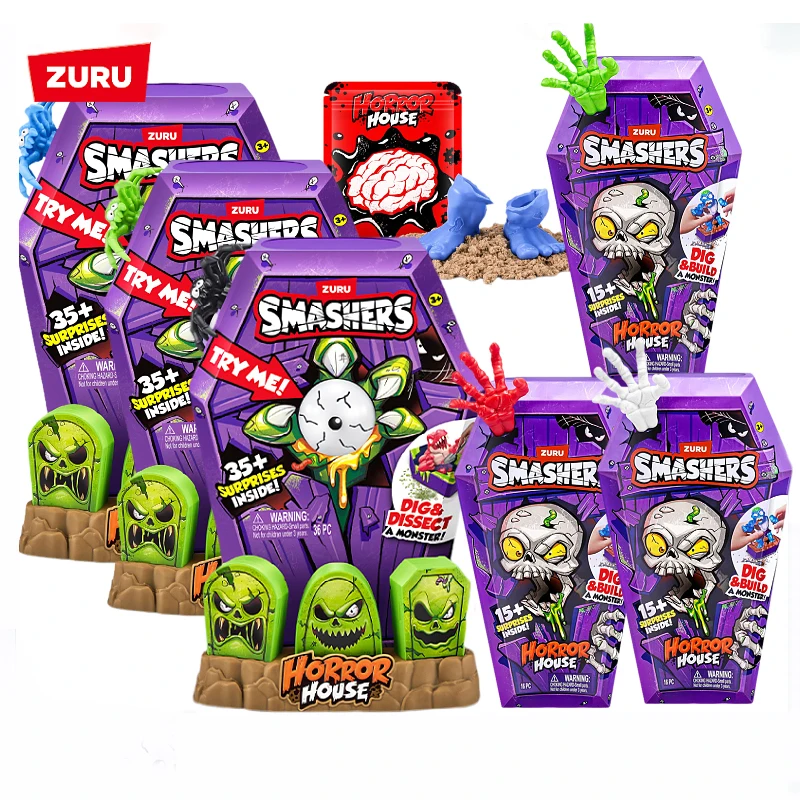ZURU-Construcci-n-de-Mega-Horror-House-juguete-interactivo-de-gran-tama ...