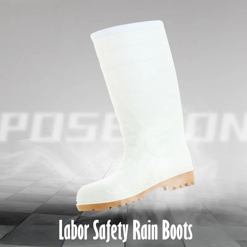 POSEIDON-Labor-Protection-Rain-Boots-Protection-Safety-Shoes-Steel-Tip ...