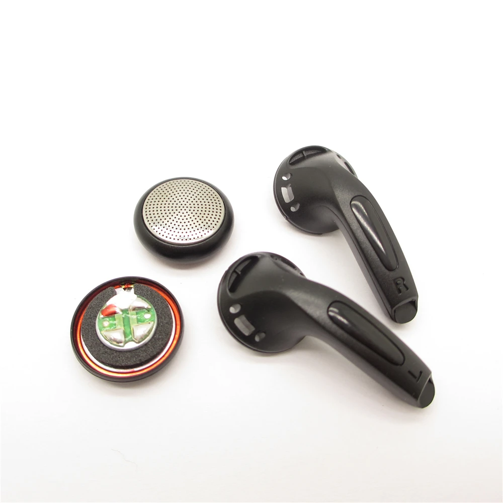 DIY-Driver-headset-15-4MM-flat-head-earbuds-steel-mesh-32-ohm-earphone ...