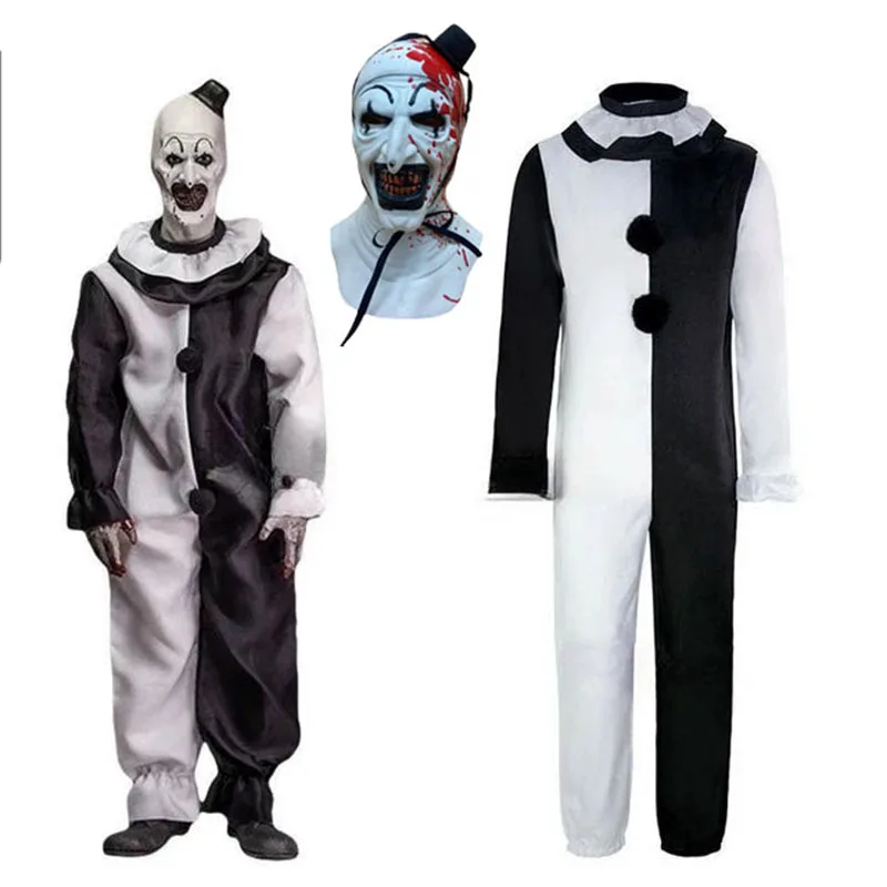 Art The Clown Cosplay Movie Terrifier 2 Art The Clown Cosplay Costume ...