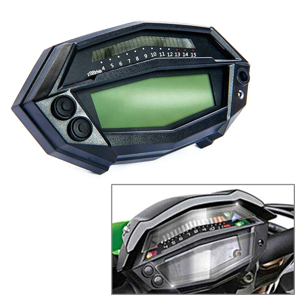 Motorcycle-Digital-Tachometer-Speedometer-Gear-Indicator-Odometer-For ...