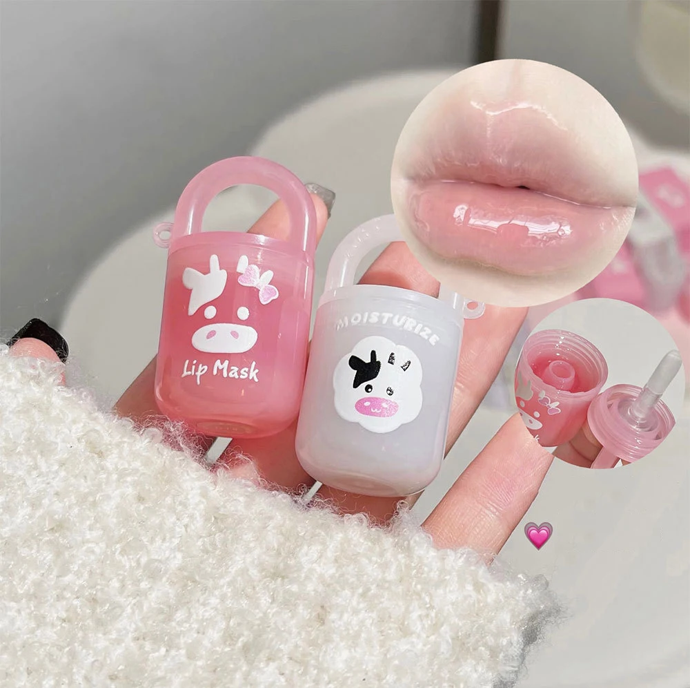 Cute-Little-Bucket-Lip-Mask-Moisturizing-Lips-Care-Jelly-Colorless-Lip ...
