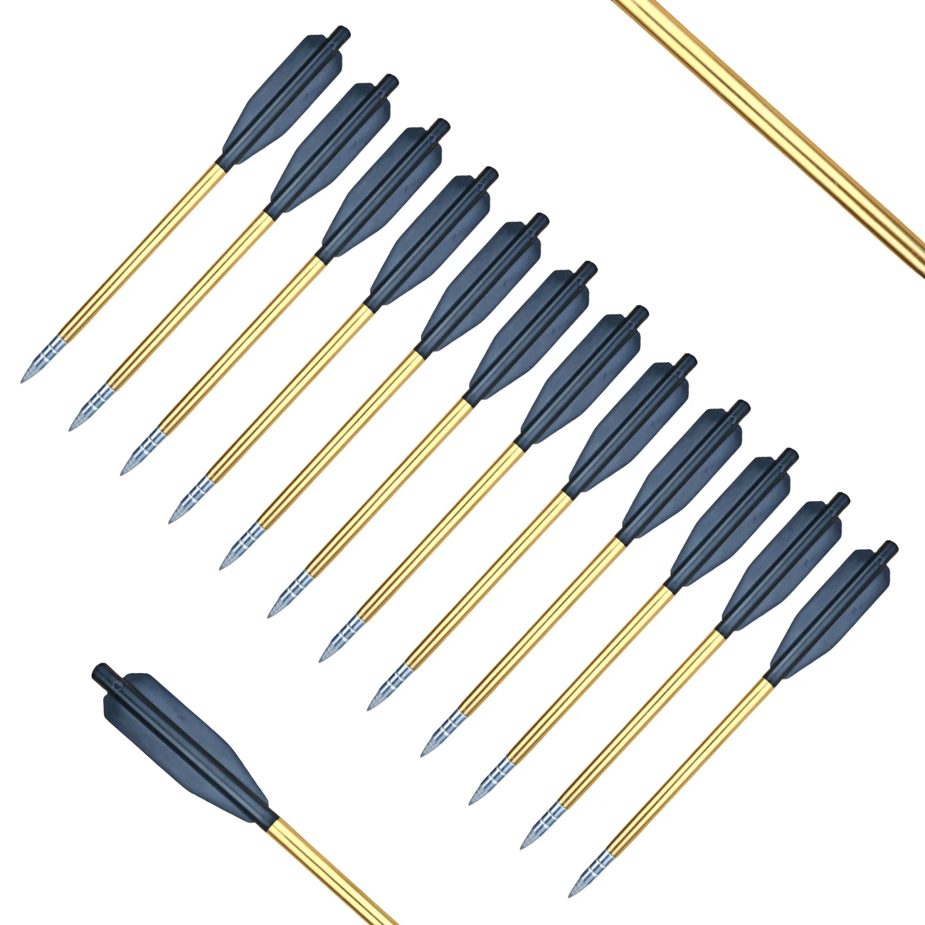 LAIXING-Archery-Hunting-Arrow-For-50-lb-80-lb-Aluminum-Shaft-Arrows ...