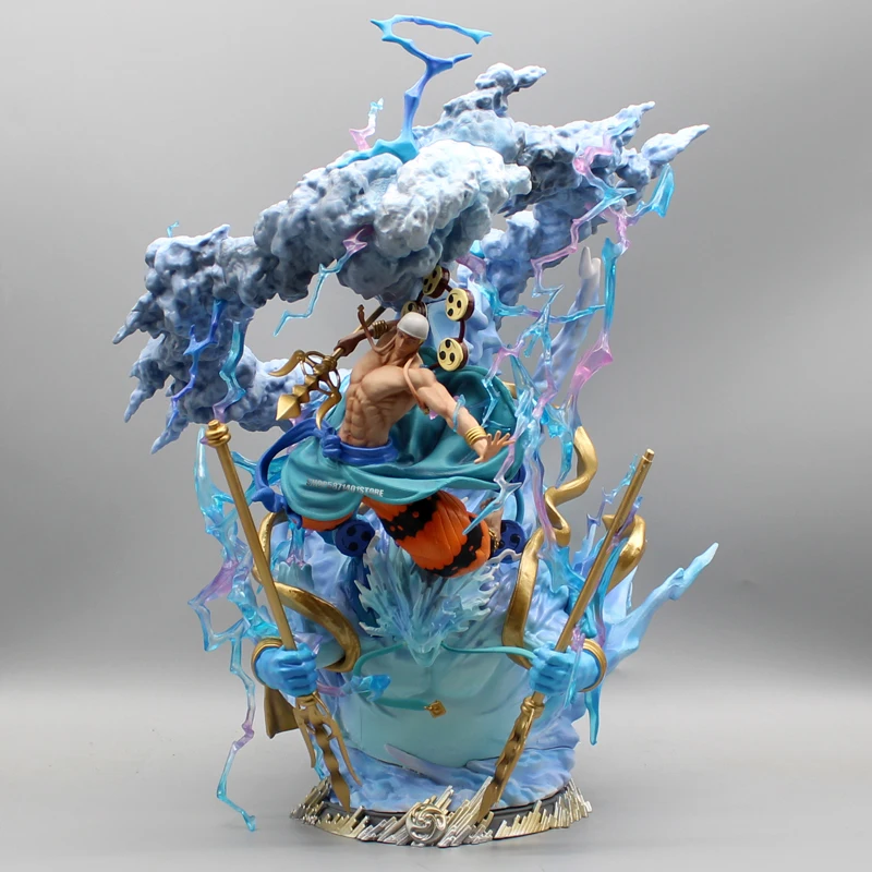 34cm-One-Piece-GK-Figure-Enel-Action-Figure-Lightning-Dragon-PVC ...