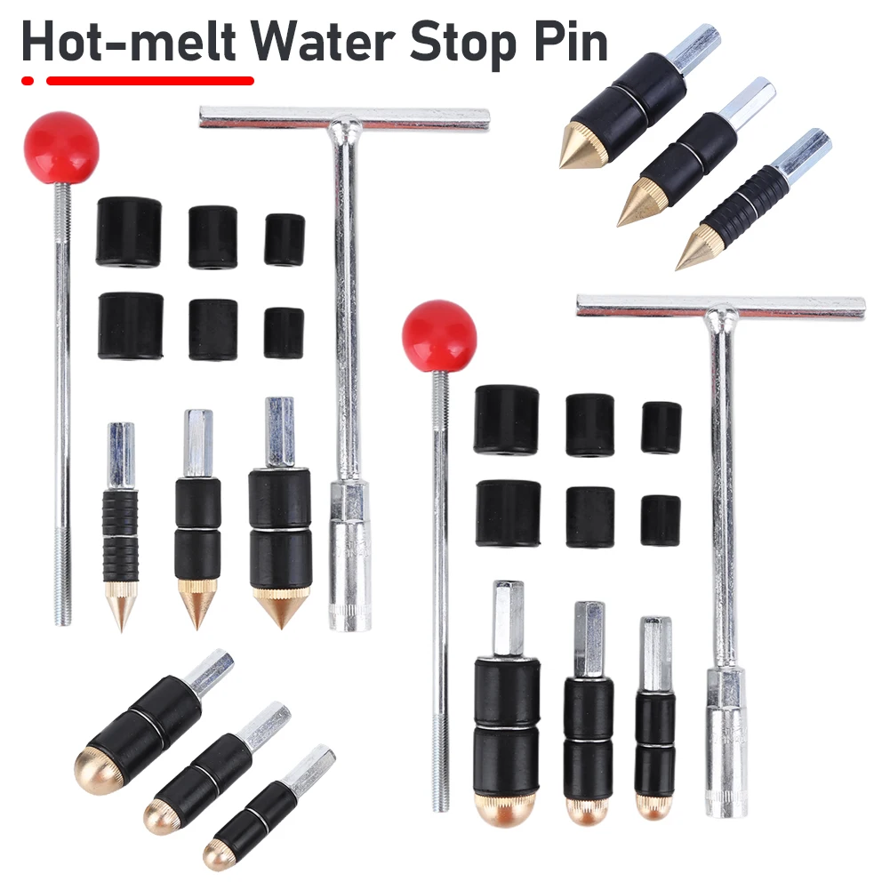 Universal-Hot-melt-Water-Stop-Pin-Kitchen-Floor-Bathroom-Plugging ...