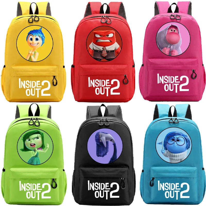 Mochila-escolar-Inside-Out-2-para-ni-os-mochila-con-estampado-de ...