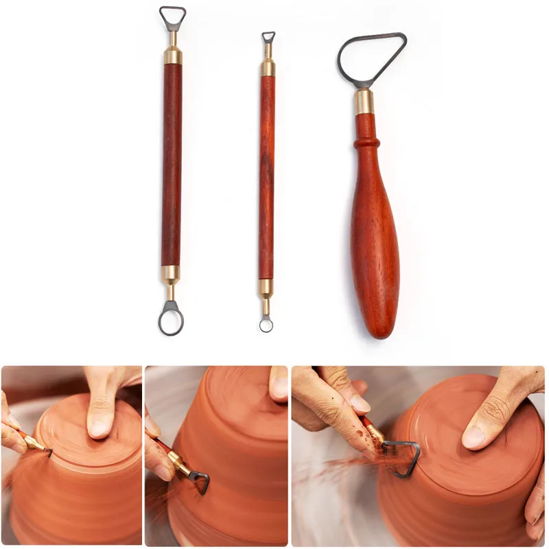 Pottery-Ceramics-Tool-School-Pottery-Bar-Handmade-DIY-Tea-Cup-Utensil ...