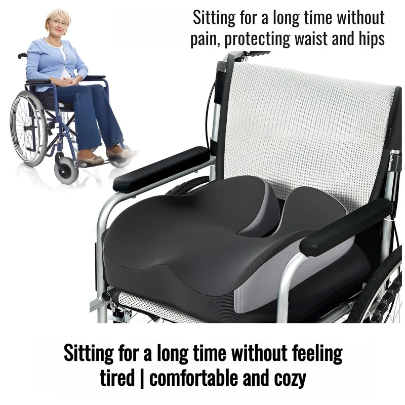 Memory Foam Cushion for Long-term Sitting Comfort Decompression ...