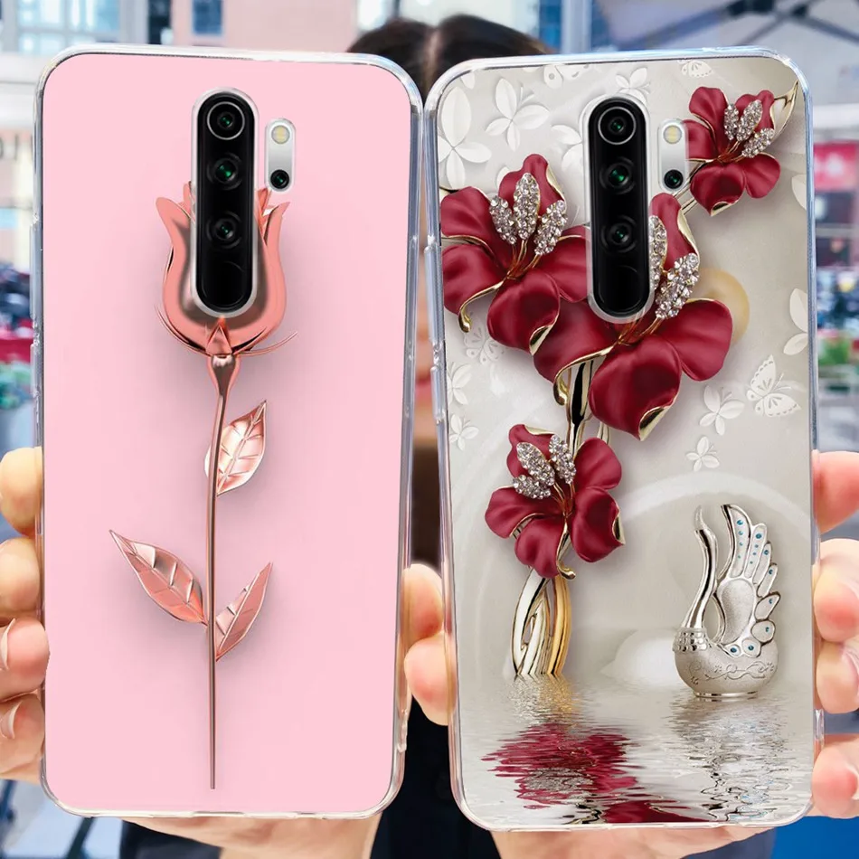 For-Xiaomi-Redmi-Note-8-Pro-Case-Redmi-Note-8Pro-Elegant-Printing-Soft ...