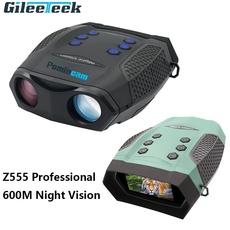 Z555 Night Vision 600m 4k Hd Tft Screen Professional Hunting Camera ...