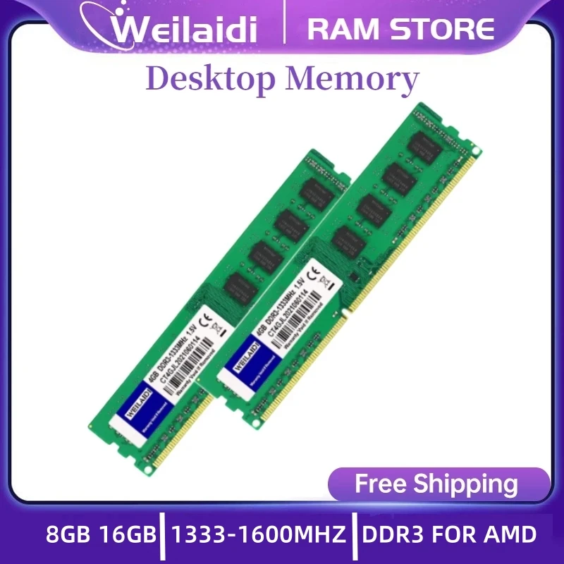 DDR3-8GB-16GB-1600Mhz-1333MHZ-Desktop-Memory-Ram-1-5V-DIMM-240-Pins-Non ...