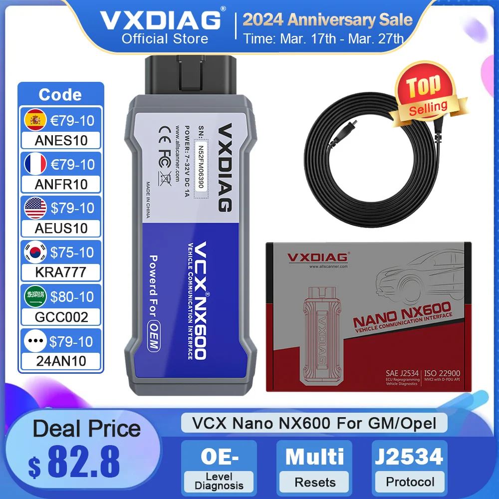 VXDIAG-VCX-NANO-For-GM-Opel-Car-Diagnostic-OBD2-Code-Scanner-Auto ...