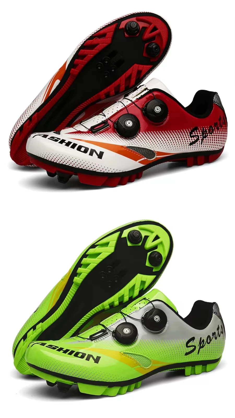 Breathable-non-slip-cycling-shoes-Wear-resistant-mountain-bike-lock ...