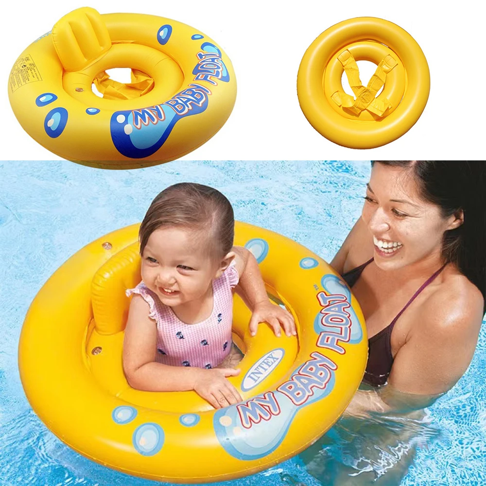 Baby Swim Ring Swimming Float Ring Toys Wheels Accessories Summer ...
