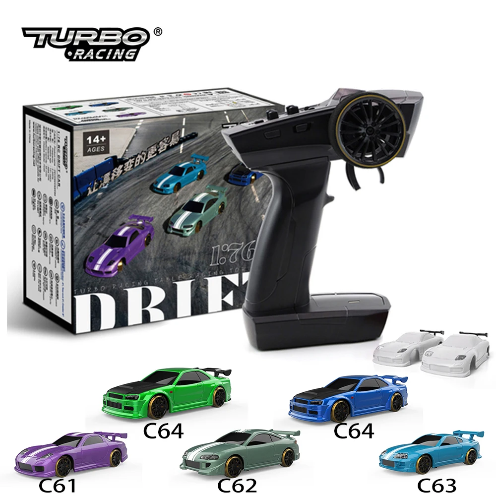 Turbo-Racing-Drift-RC-Car-com-Gyro-Radio-Full-Proporcional-Brinquedos ...