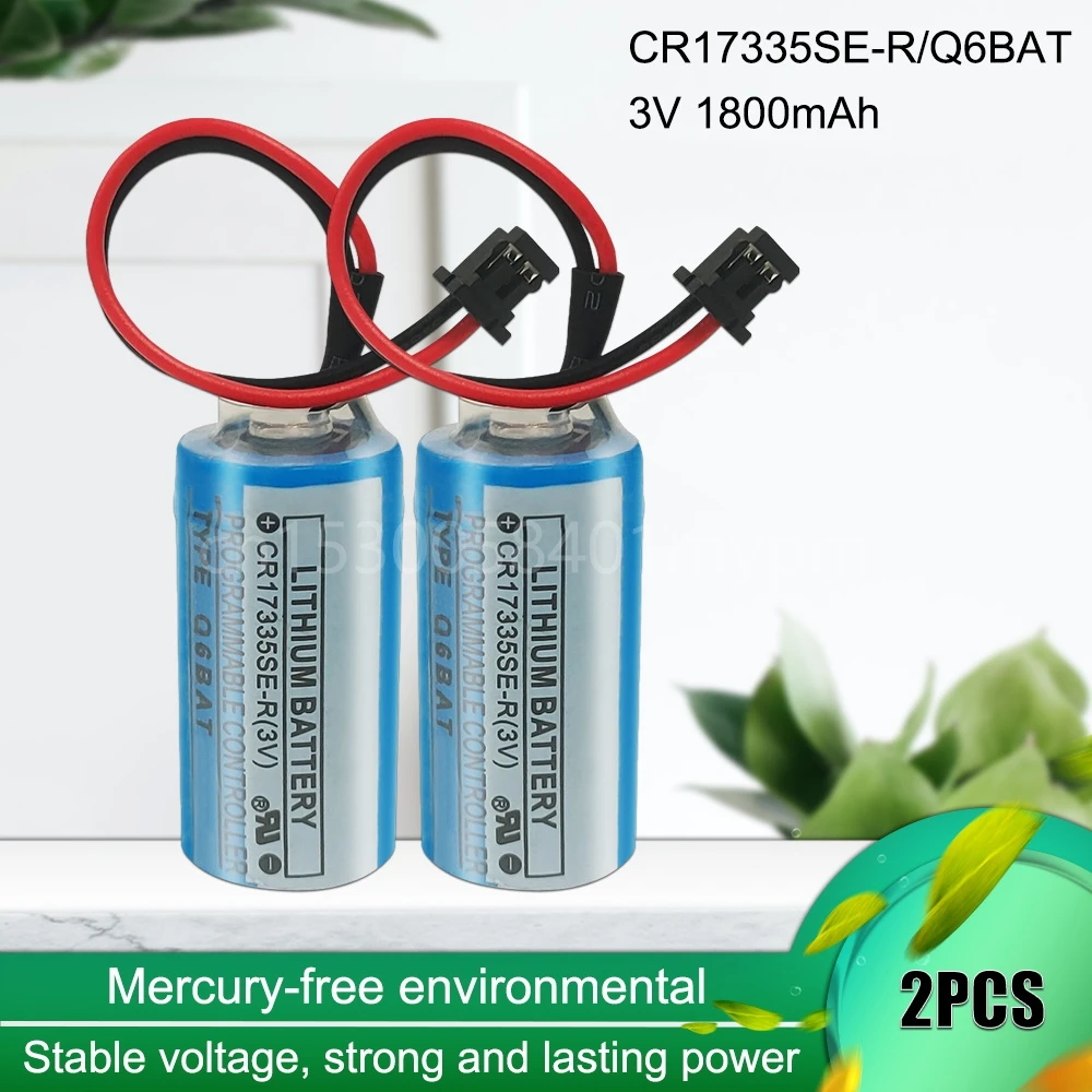 2PCS-Original-Q6BAT-CR17335SE-R-CR17335-CNC-3V-1800mAh-Li-ion-PLC ...