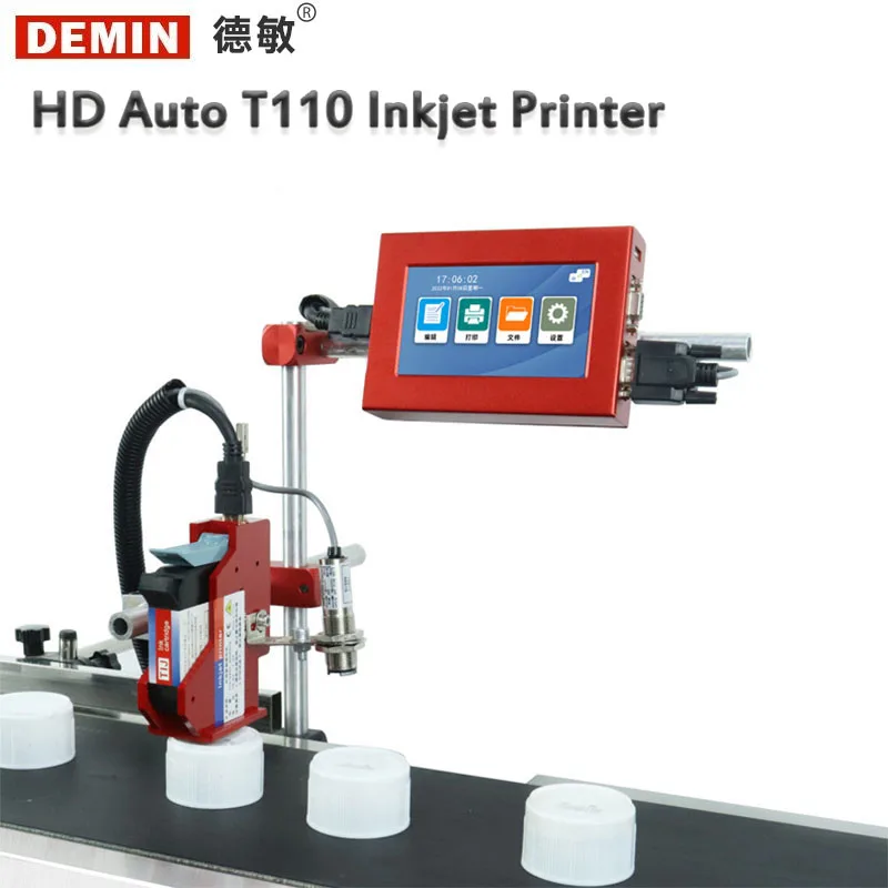 T110 Automatic G Hd Inkjet Printer 5 Inch Touch Screen Production Date ...