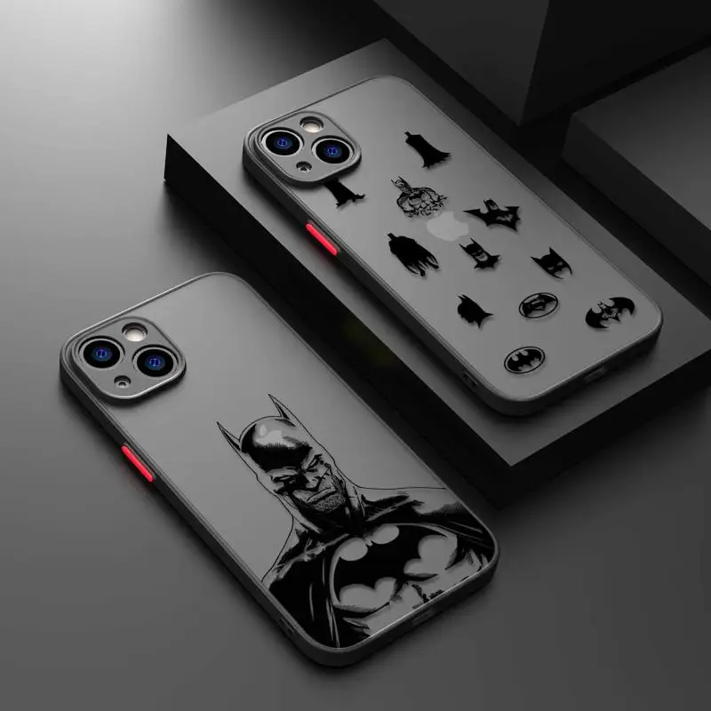 Funda-de-silicona-con-Logo-de-Batman-y-Superman-para-iPhone-carcasa ...