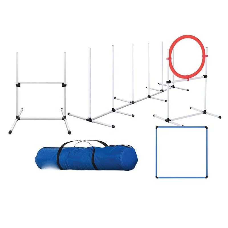 Dog-Agility-Training-Set-Fun-Dog-Pet-toy-outdoor-training-equipment-Dog ...