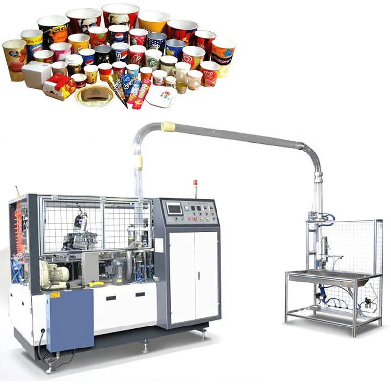 High Speed Forming Fully Automatic Disposable Paper Cup Making Machine ...