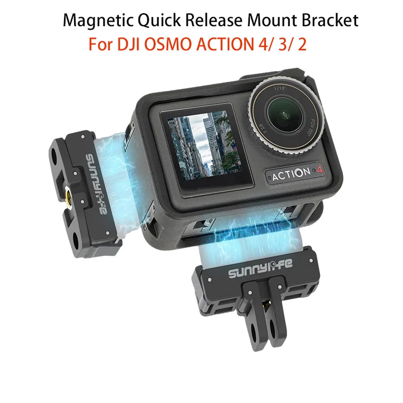 Magnetic-Quick-Release-Mount-Bracket-For-DJI-Action-2-3-4-Ultra-light ...