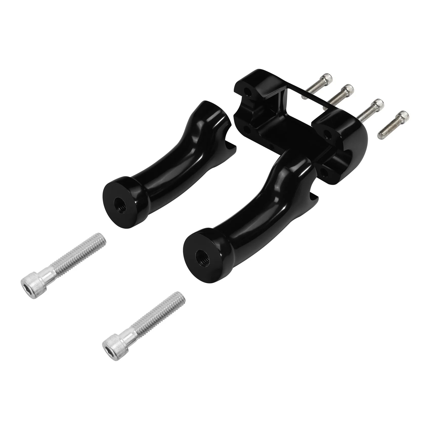 4" Handlebar Riser 1" Top Clamp Fit For Harley FXDR 114 FXDRS 2019-2020 ...
