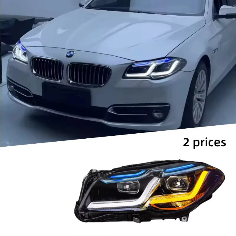 For BMW 5 Series F10 F11 2011-2017 528i 535i Headlight assembly With ...