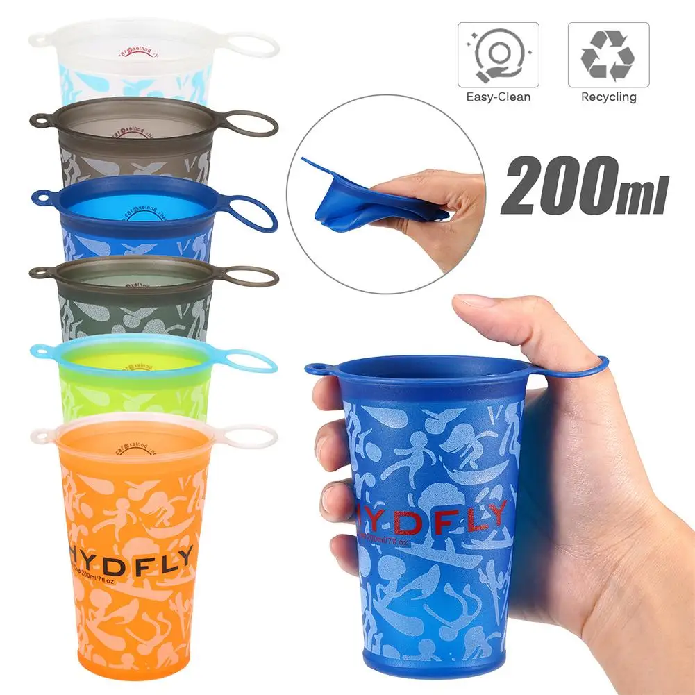 200ml-Foldable-Cup-Portable-Large-caliber-Cup-Mouth-Tpu-Soft-Water-Cup ...