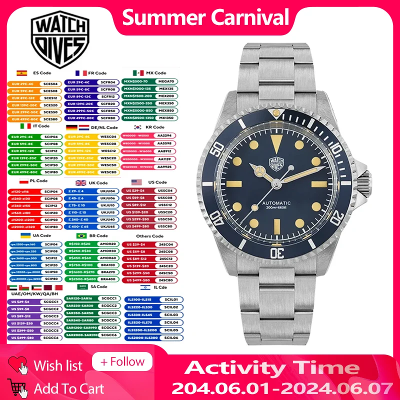 Watchdives-WD79090-reloj-de-buceo-Vintage-Sub-NH35-movimiento-autom ...