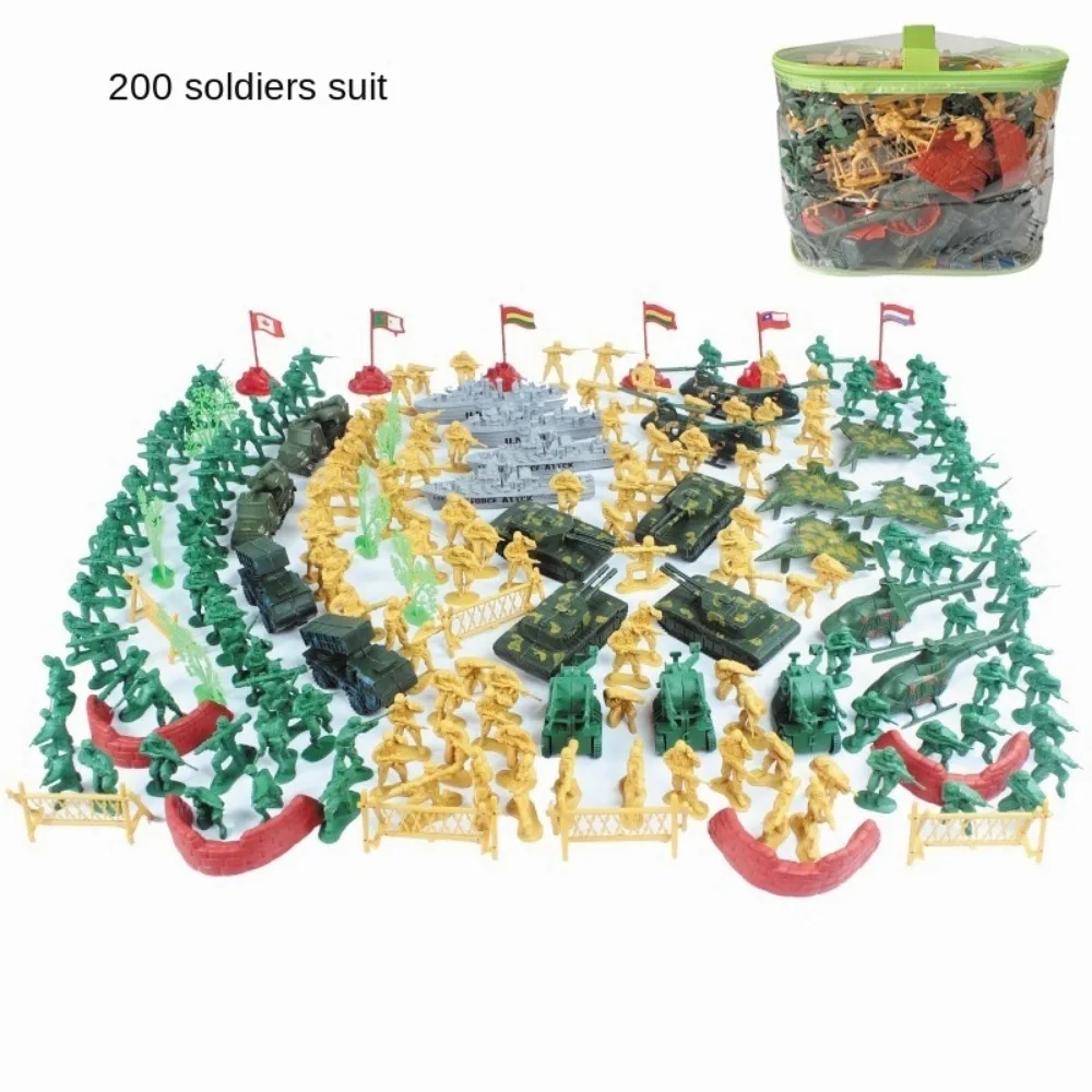200pcs-set-Soldier-Set-DIY-Model-Toys-Military-Sandtable-Scene ...