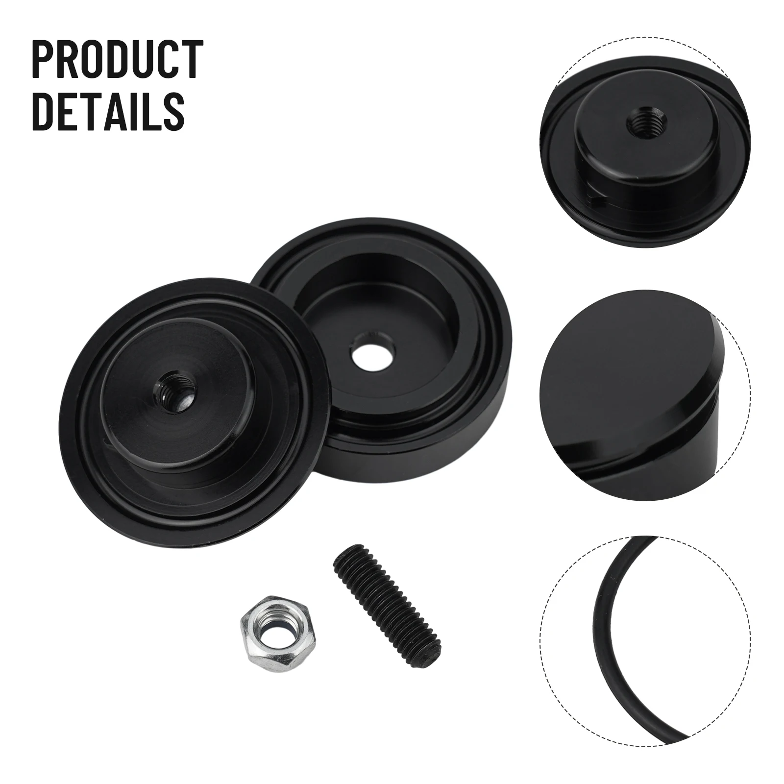 Block-Off-Plug-Rear-Wiper-Cap-Car-Aluminum-Automobile-Crankcase-Black ...