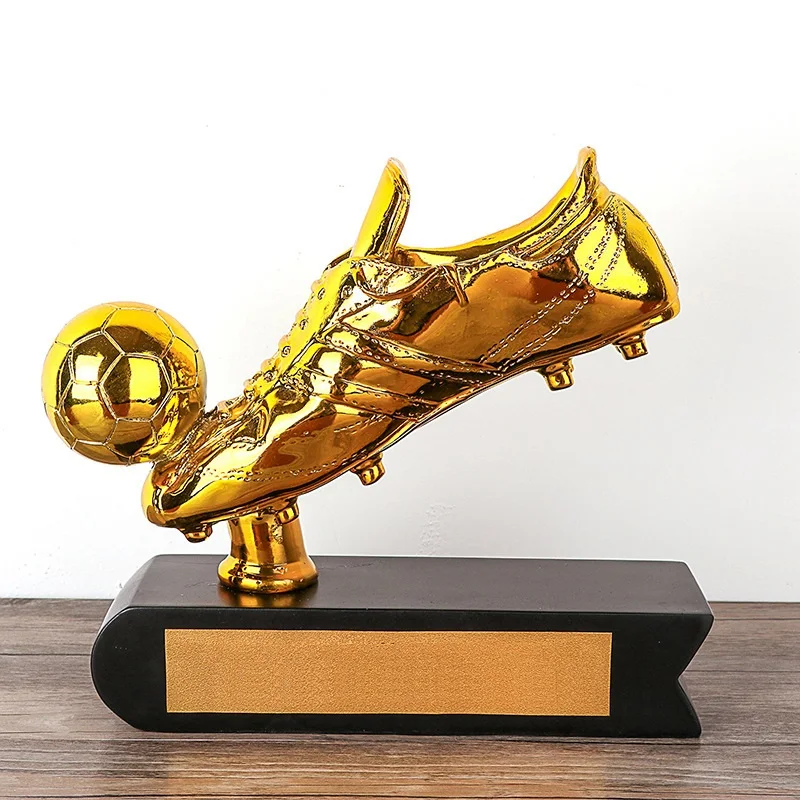 20cm Golden Boot Top Scorer Award Trophy World Football Fans Presents ...