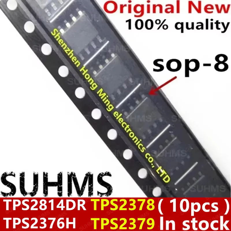 (10 ชิ้น) 100% ใหม่ TPS2814DR TPS2814 2814 TPS2378DDAR TPS2378 2378 ...