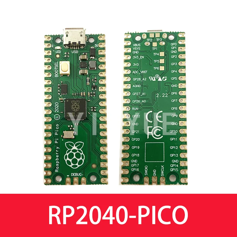 Placa-Raspberry-Pi-Pico-oficial-RP2040-doble-n-cleo-264KB-ARM-microordenadores-de-baja-potencia ...