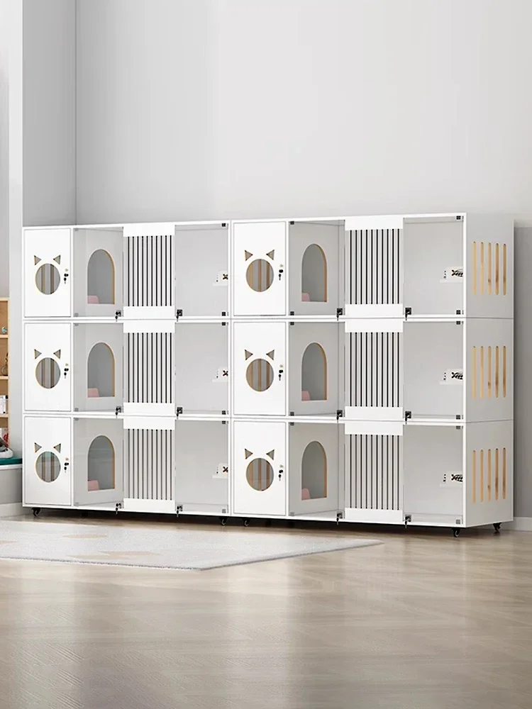 Villa-Large-Space-House-Cage-Domestic-Breeding-Cage-Indoor-Cage-Toilet ...