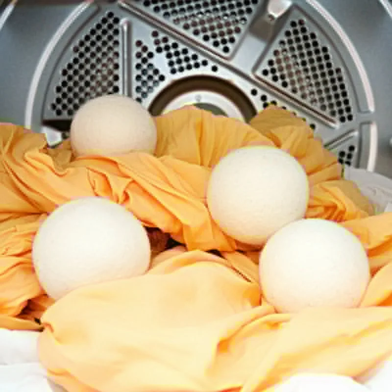1-6PCS-Wool-Dryer-Balls-Fabric-Virgin-Reusable-Softener-Laundry-5cm-Dry ...