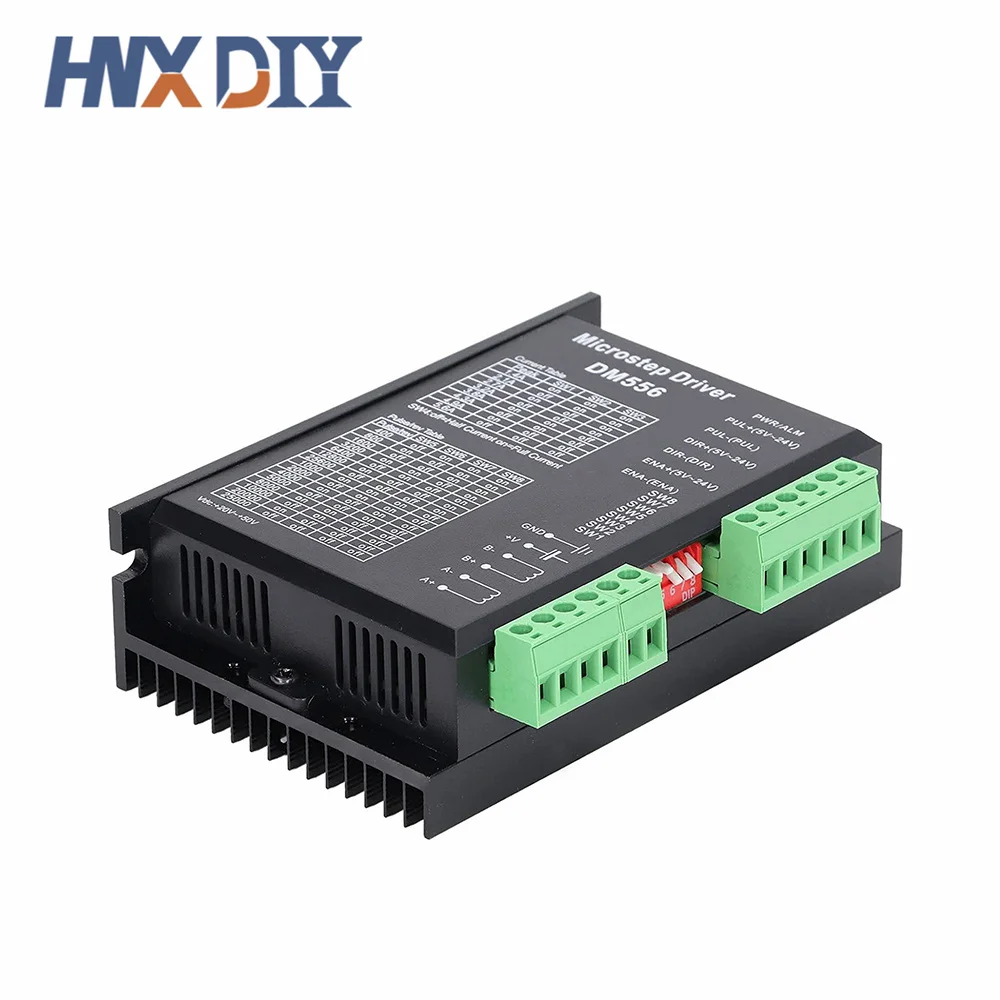 5pcs Dm556 Digital Stepper Motor Driver 2 Phase 5.6a For 57 86 Stepper Motor Nema23 Nema34 ...