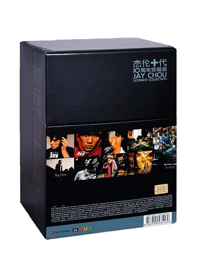 Genuine JAY Chou Album Jay Ten Generations Collector's Edition Full Set ...