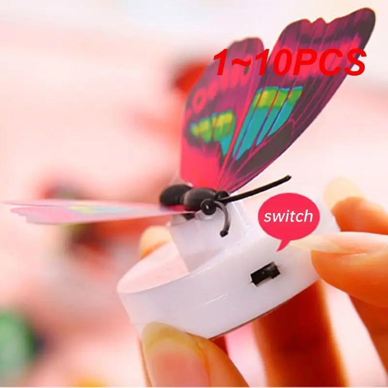 1-10PCS-Hot-Selling-Butterfly-Night-Lights-Creative-Colorful-Luminous ...