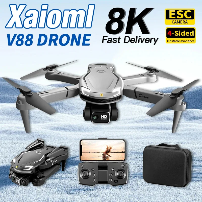 MINI-Dron-Profesional-V88-8k-4K-HD-c-mara-5G-Wifi-evitaci-n-de-obst ...