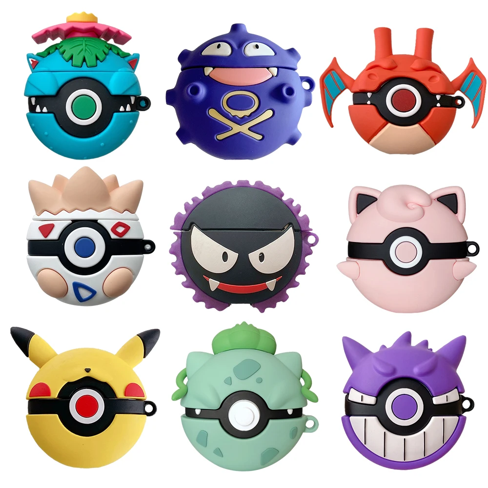 Funda-de-silicona-de-Anime-Pokemon-Charizard-Clefairy-Pikachu-para ...